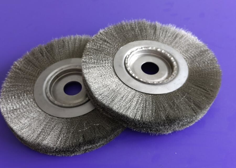 300mm OD Industrial Stainless steel Cylindrical Wire Brush Roller for ...