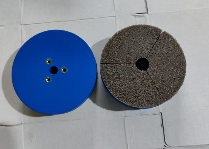 Silicon Carbide Abrasive Filament Disc Wheel Polishing Brush Deburring