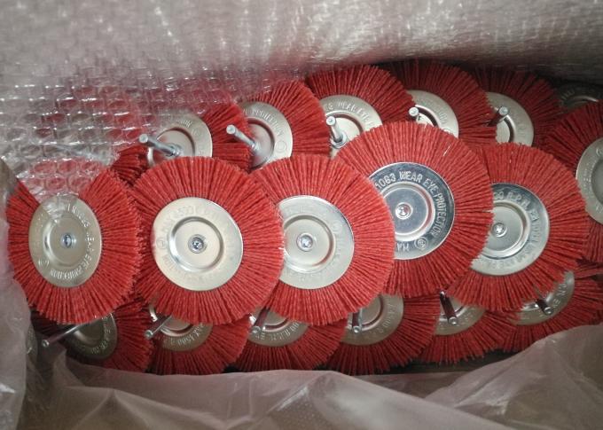 High Performance Nylon Wire Wheel Brush Filament Drill Brush Flat Wheel